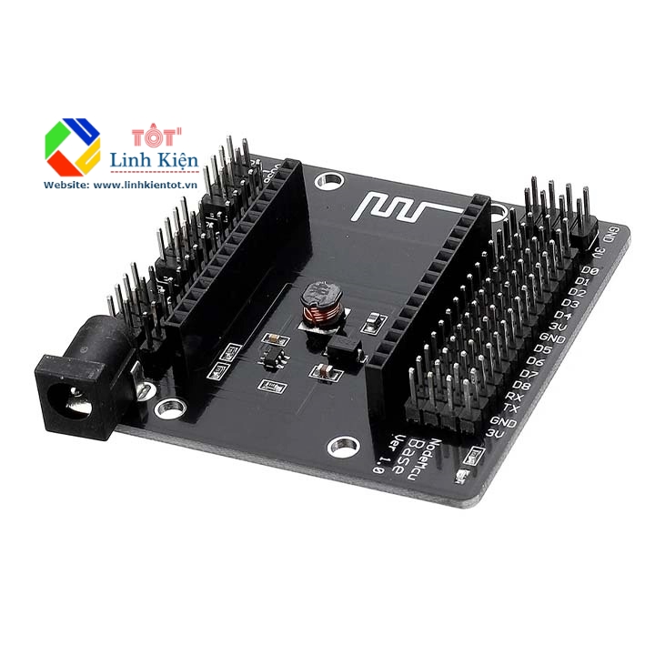 Đế Nguồn - Đế Ra Chân Cho Mạch Thu Phát Wifi ESP8266 NodeMCU Lua V3 CH