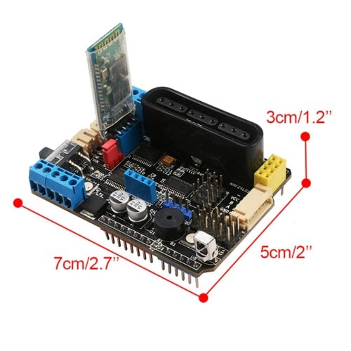 Mạch điều khiển đa năng Robot Motor Driver Shield Board Arduino - PS2,