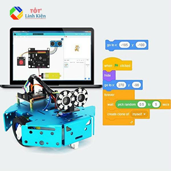 Board Rosbot KittenBot Scratch 3.0 - Giáo Dục STEM, Arduino, Raspberry