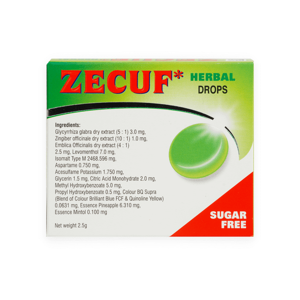 ZECUF HERBAL DROPS SUGAR FREE (HERBAL) – VIETPHU PHARMA