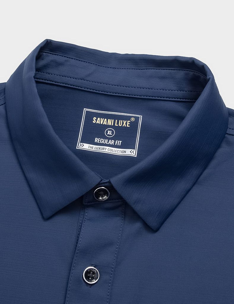 Áo thun ngắn tay có cổ-LPS166S4