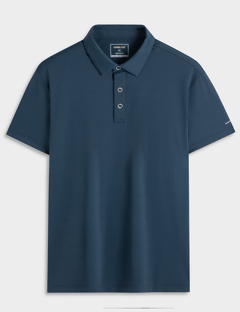 Áo thun ngắn tay có cổ-LPS166S4