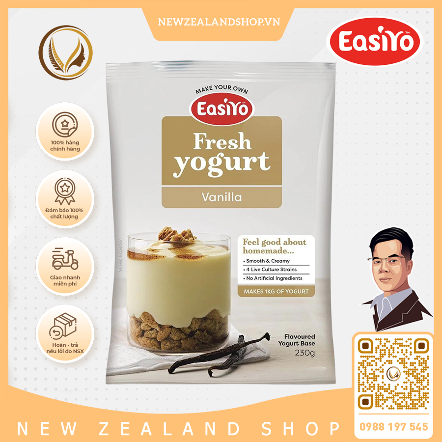 Thùng ủ sữa chua Easiyo Black Yogurt Maker