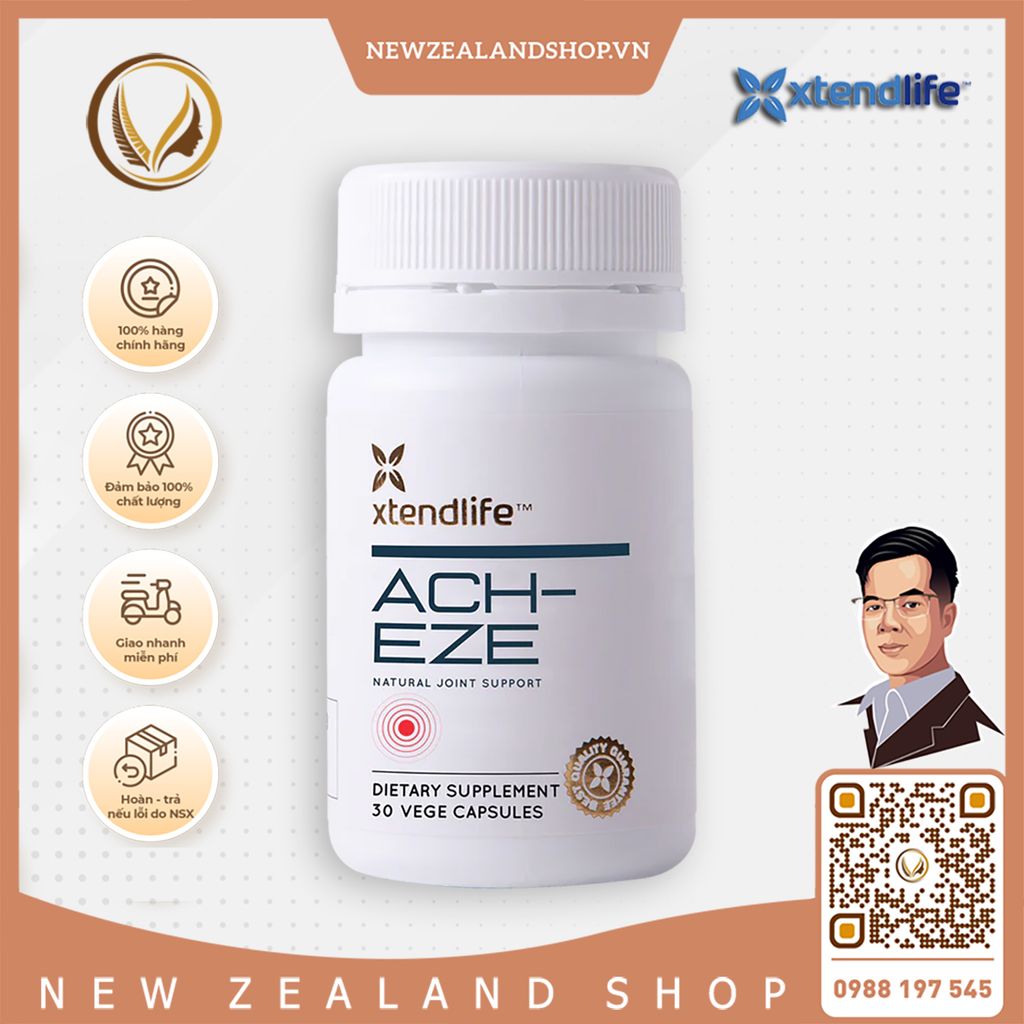 Viên uống giảm đau nhức xương khớp Xtend-Life ACH-EZE Joint Support 30