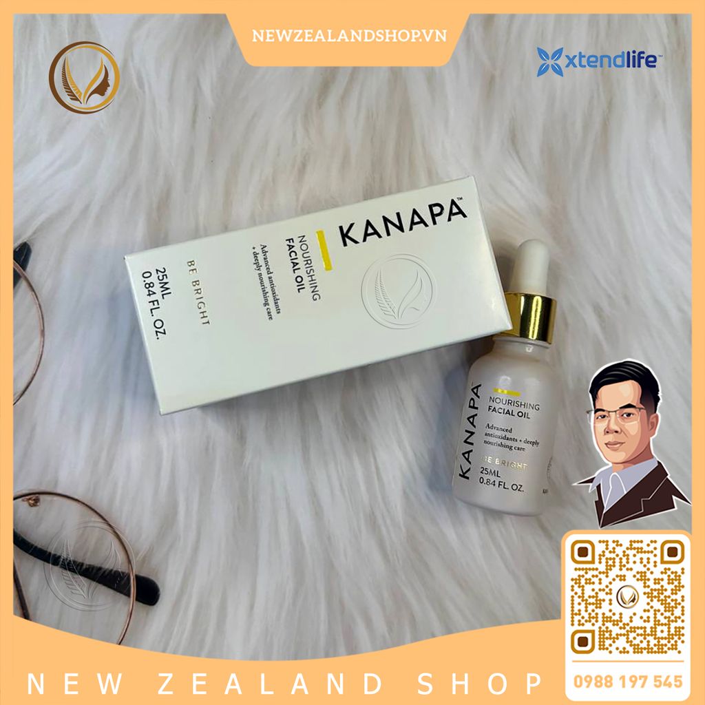 Dầu Dưỡng Da Chống Lão Hoá XtendLife Kanapa Nourishing Facial Oil 25ml