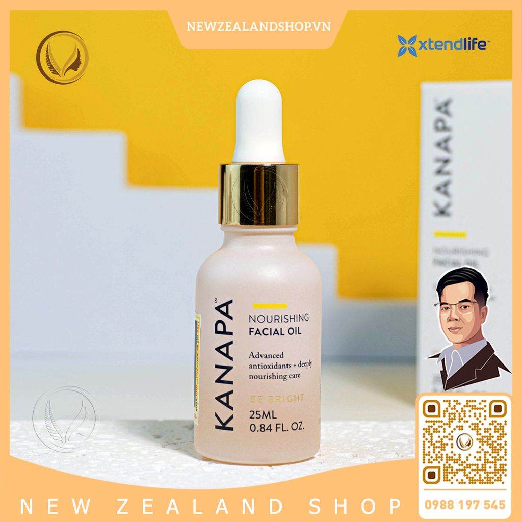 Dầu Dưỡng Da Chống Lão Hoá XtendLife Kanapa Nourishing Facial Oil 25ml
