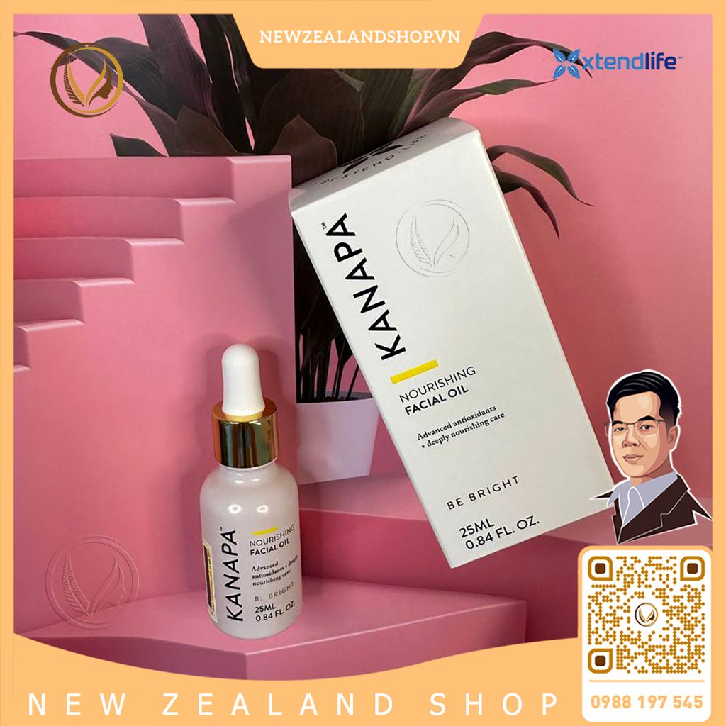 Dầu Dưỡng Da Chống Lão Hoá XtendLife Kanapa Nourishing Facial Oil 25ml