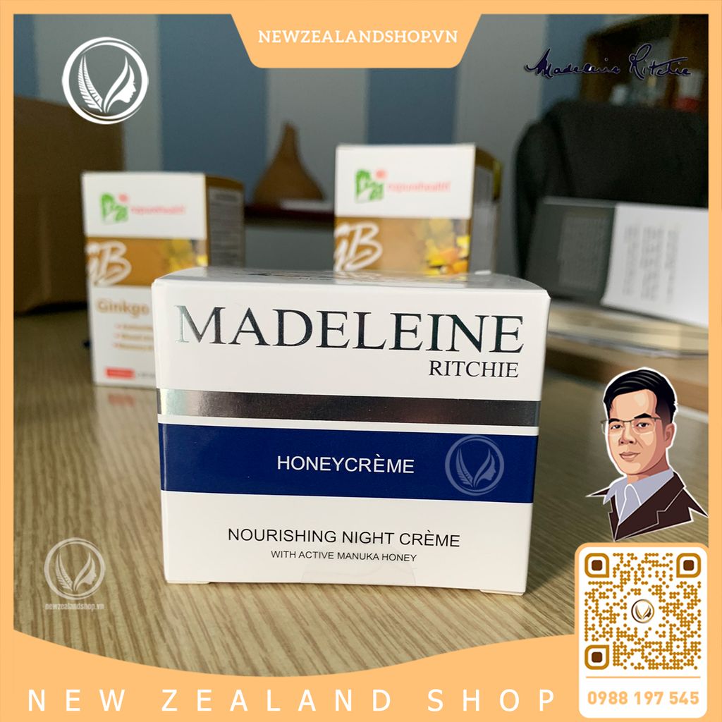Kem dưỡng sáng da ban đêm Madeleine Ritchie Nourishing Night Creme