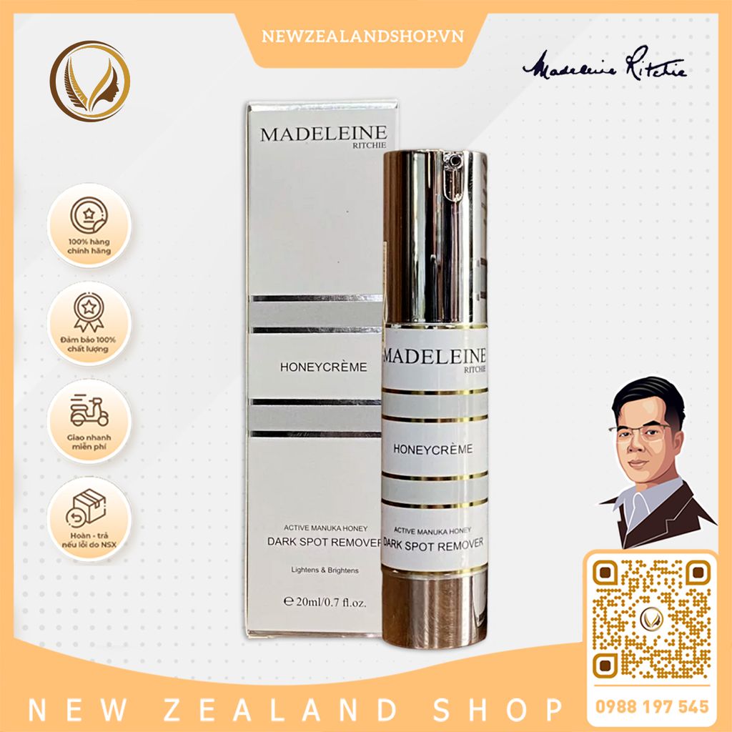 Kem Trị Nám, Tàn Nhang Madeleine Ritchie Dark Spot Remover 20ml