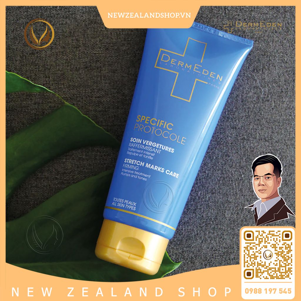 Kem Trị Rạn Da DermEden Specific Protocole Firming Stretch Mark Care