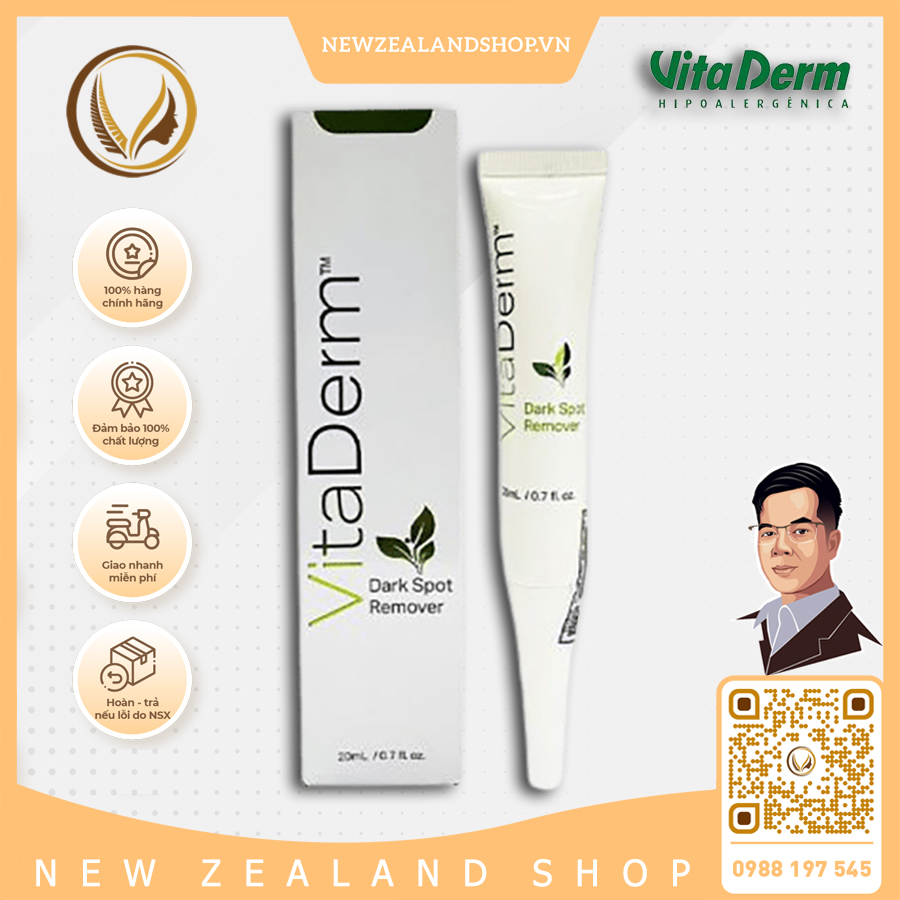 Kem trị thâm nám Vita Derm Dark Spot Remover (20ml)