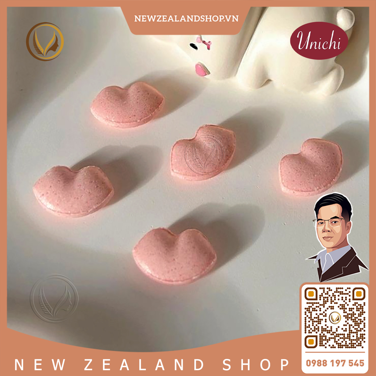 Bổ Sung Lợi Khuẩn Unichi Rosa Prima Probiotics Oral Refresh 30 viên