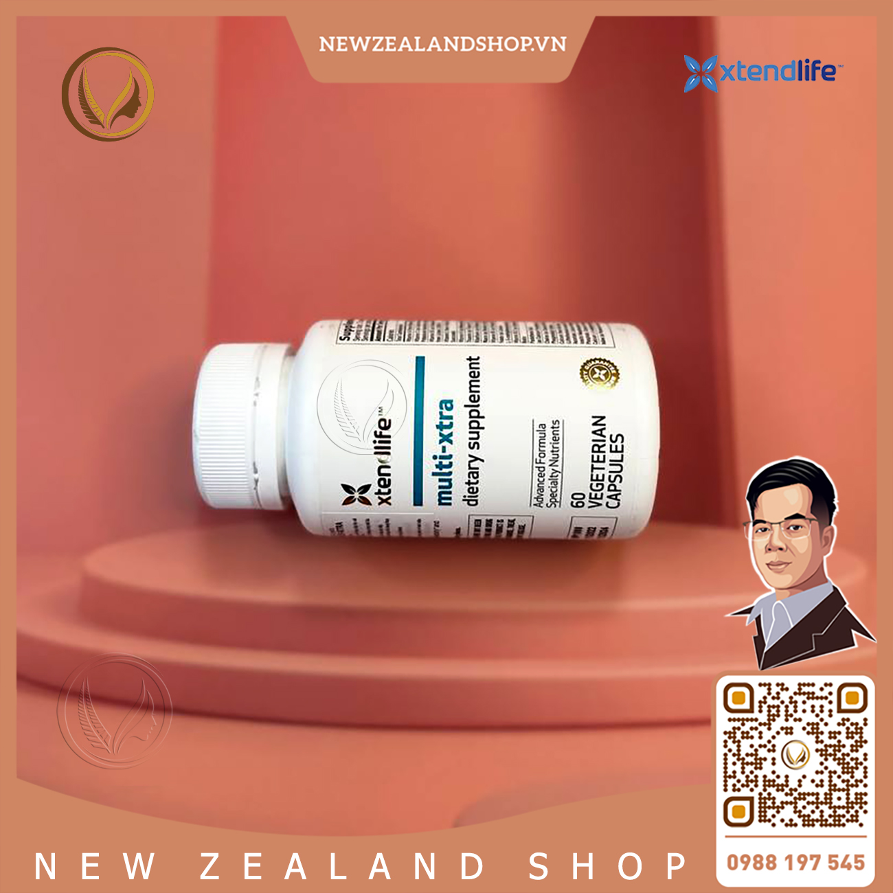 Vitamin Tổng Hợp Cho Cả Gia Đình Xtend-Life Multi Extra 60 viên