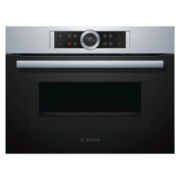 Lò nướng kết hợp vi sóng Bosch 45L CMG633BS1B Series 8
