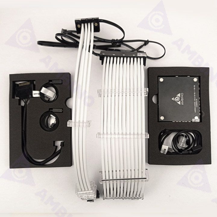 Bộ dây nguồn RGB 24P+8P VGA Ambino RainPow– Goldenbit