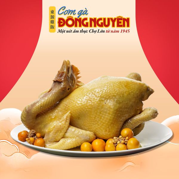 Gà Luộc Đông Nguyên – Cơm gà Đông Nguyên