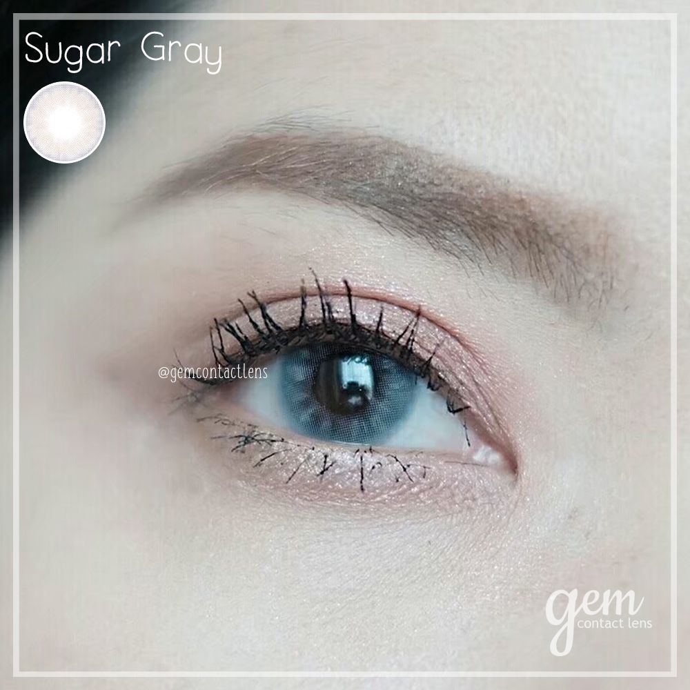 SUGAR GRAY - ẨM CAO 55% - HSD 6 THÁNG – GEM Contact Lens