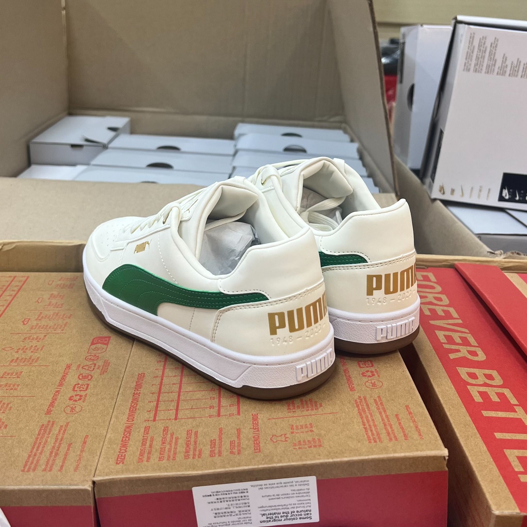 Giày Puma Cavern 2.0 kỷ Niệm 75 Năm - 394666-02 - Trắng / Xanh – TSTORE