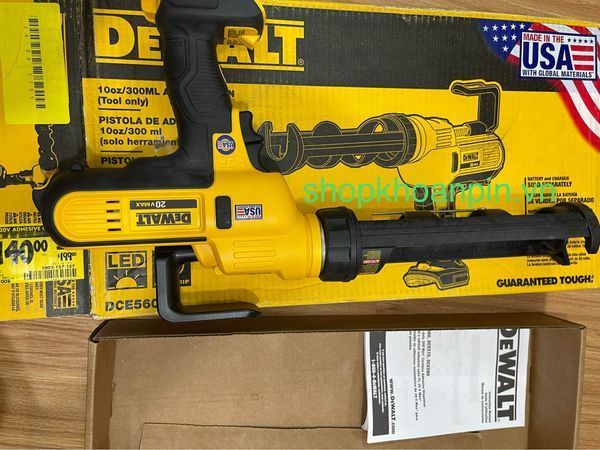 Bắn keo Dewalt DCE560B – Máy Khoan Pin Tùng Power Tool