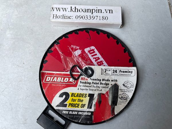 Lưỡi cưa gỗ FREUD D0724DA 185MM – Máy Khoan Pin Tùng Power Tool