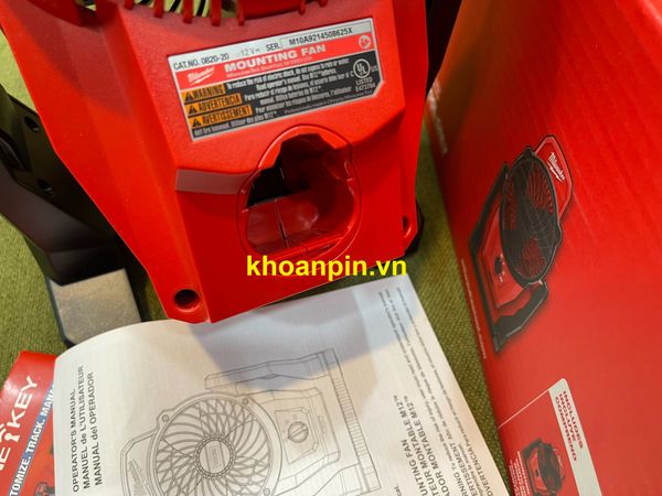 Máy quạt pin Milwaukee 0820-20 – Máy Khoan Pin Tùng Power Tool