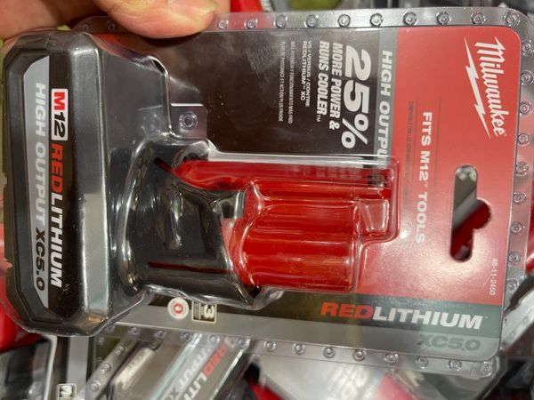 Pin 12V 5.0Ah Milwaukee M12 high output – Máy Khoan Pin Tùng Power Tool