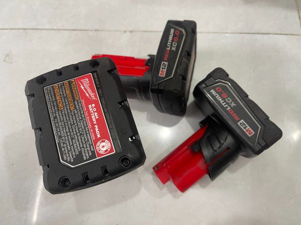 pin milwaukee 6Ah M12 lướt giá rẻ – Máy Khoan Pin Tùng Power Tool