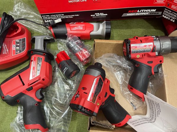 combo milwaukee 3497 -24 – Máy Khoan Pin Tùng Power Tool