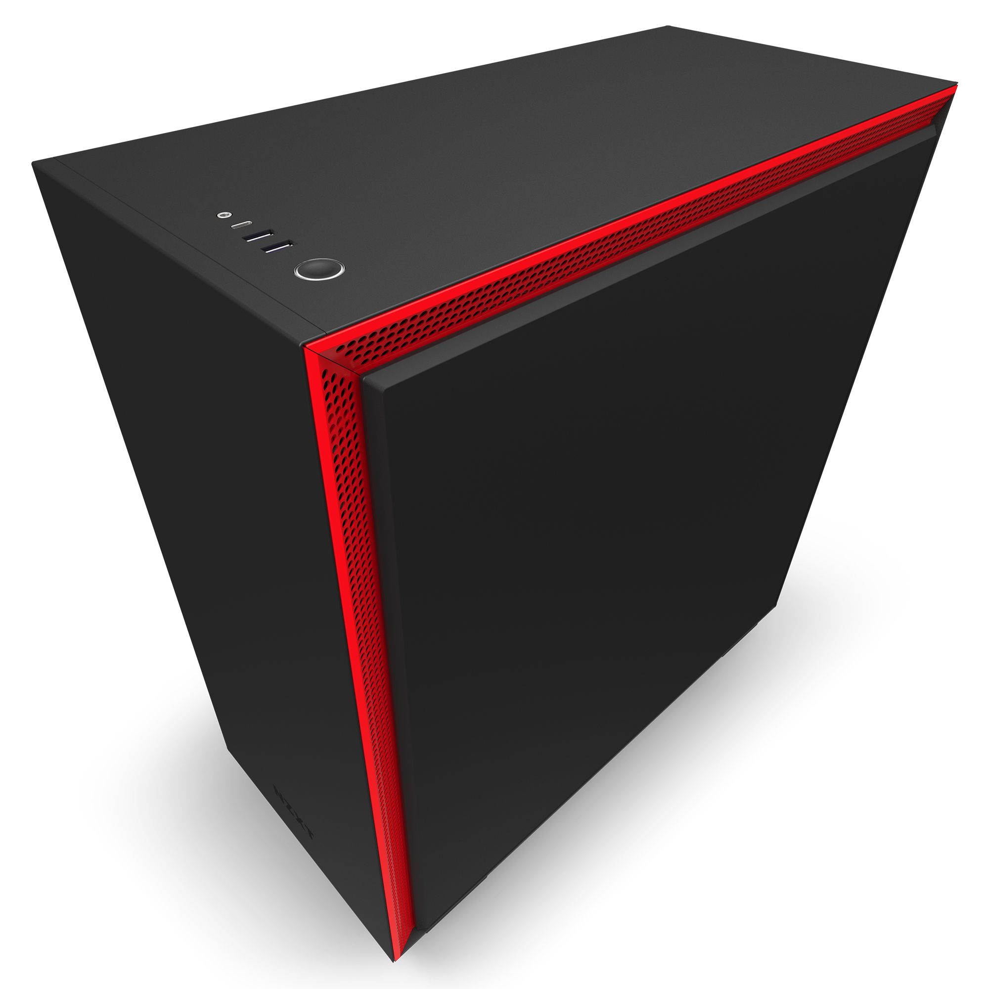 Case NZXT H710 MATTE BLACK/RED– S-A TECH
