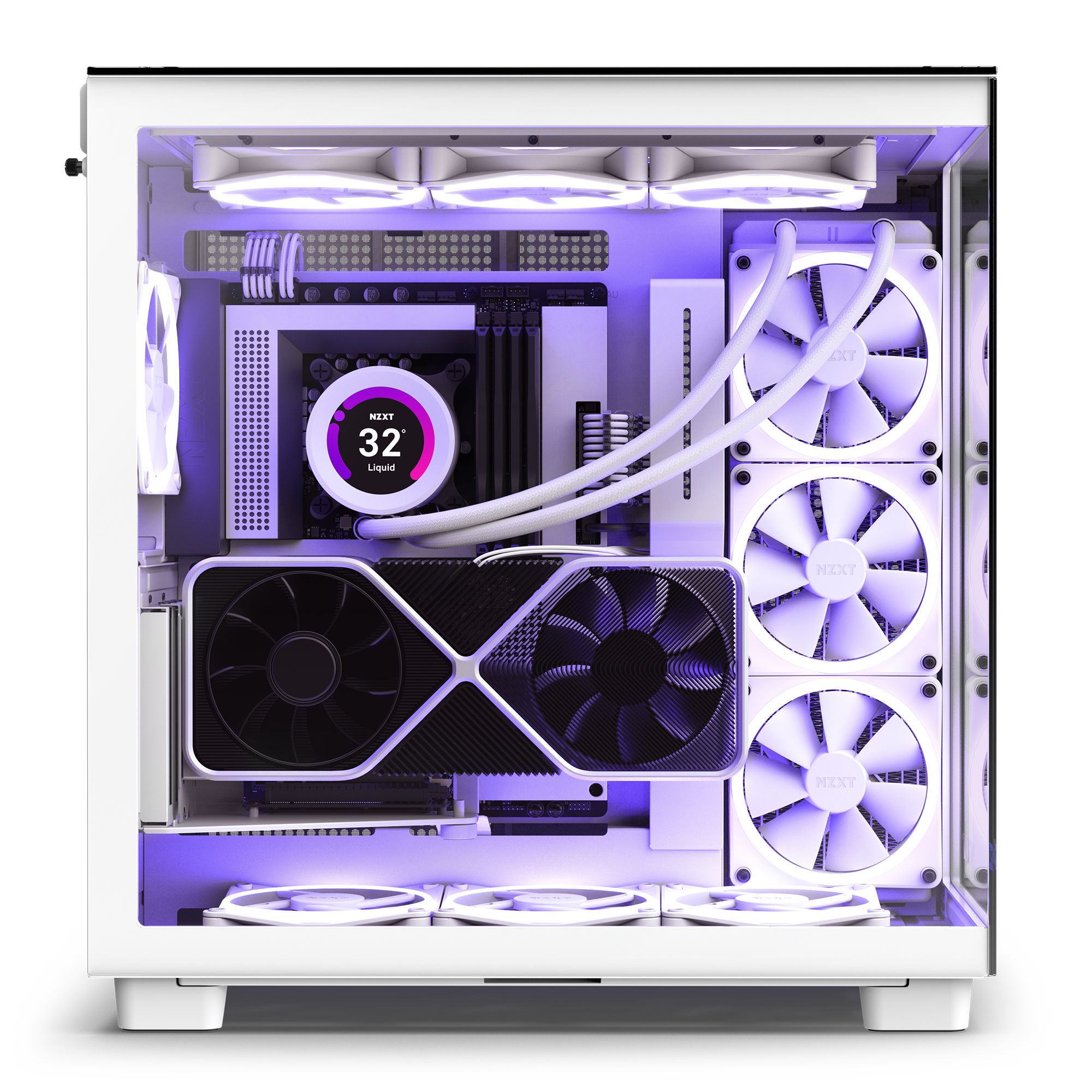 Case NZXT H9 ELITE WHITE– S-A TECH