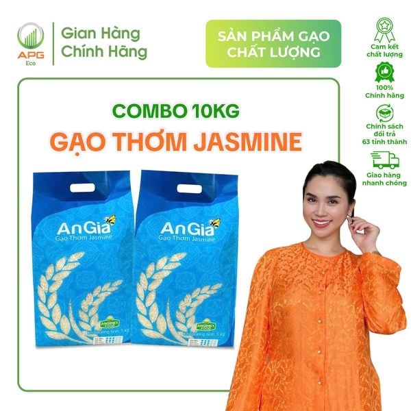 Gạo An Gia Jasmine Đặc sản Châu Phú, dẻo vừa – APGECO