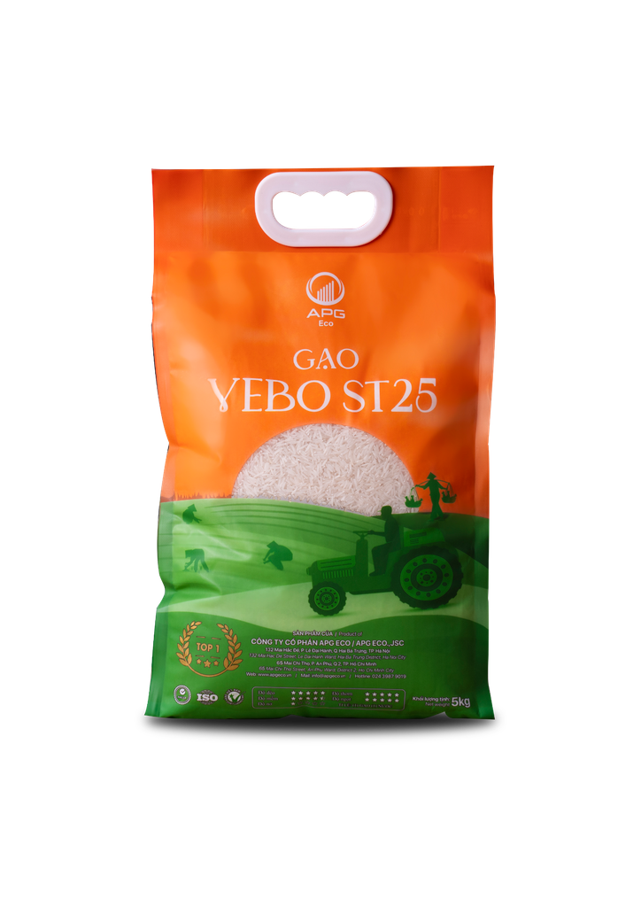 Combo 10kg (1 túi Vebo ST25 hữu cơ, 1 túi Lúa Tôm hữu cơ) thực nhận 10 ...