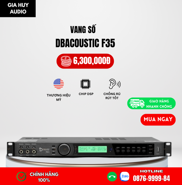 Vang số Dbacoustic F35 Chính hãng | Gia Huy Audio