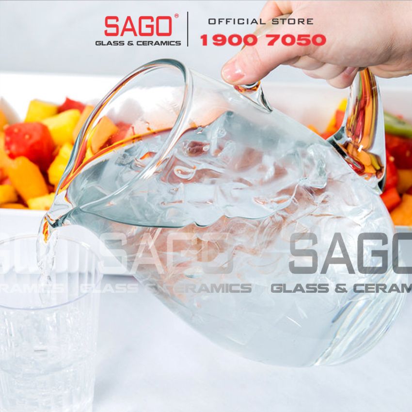 LIBBEY 1783127 - Bình Nước Thủy Tinh Libbey Mario Pitcher 1800ml – Gốm ...
