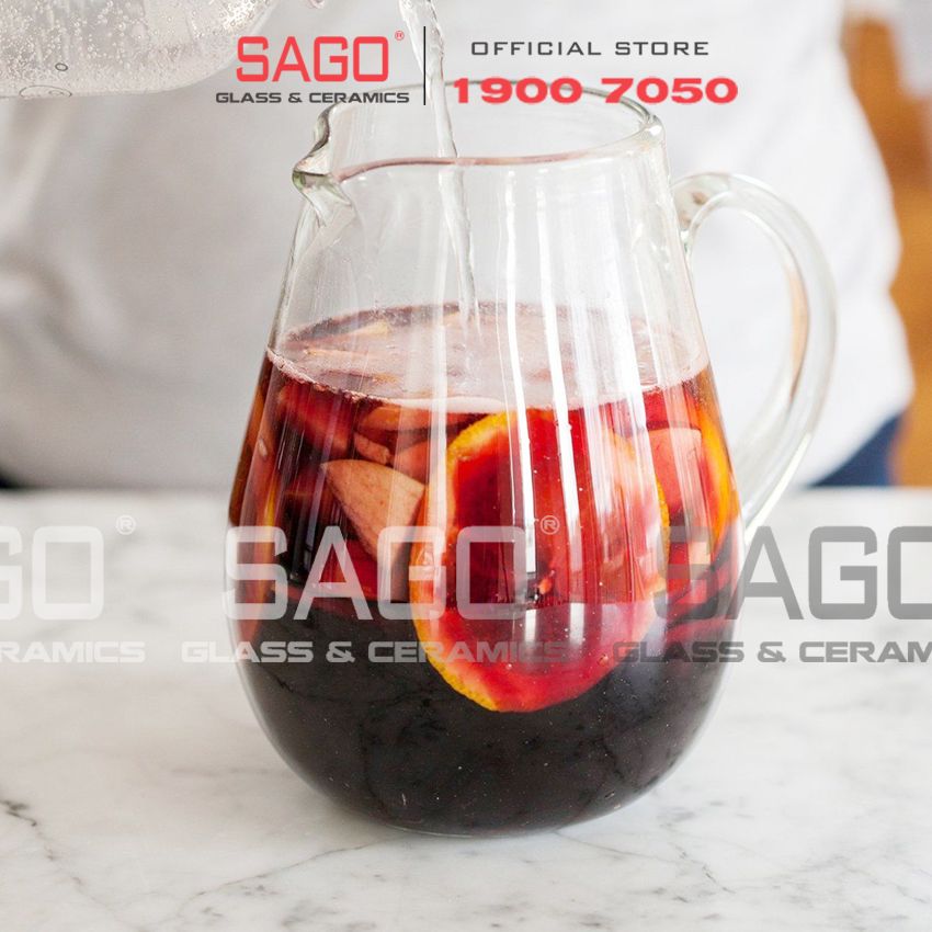 LIBBEY 1783127 - Bình Nước Thủy Tinh Libbey Mario Pitcher 1800ml – Gốm ...