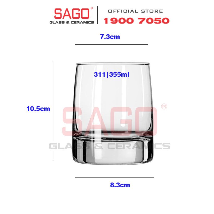 LIBBEY 2311 - Ly Thủy Tinh Libbey Vibe Double Old Fashioned 355ml – Gốm ...