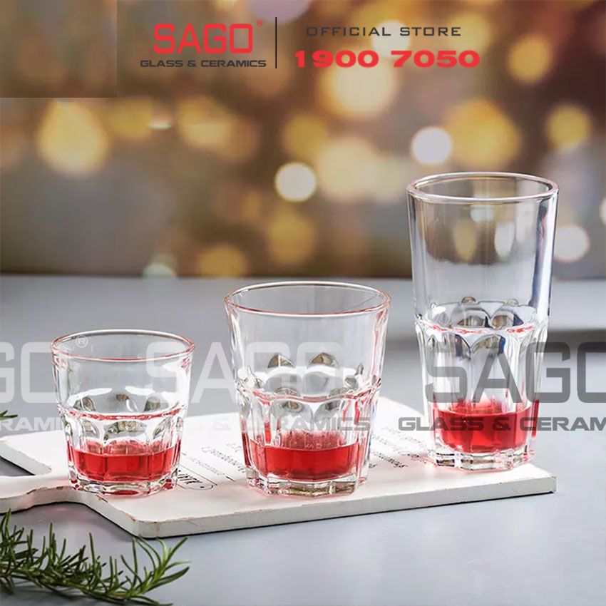 LIBBEY 15232 - Ly Thủy Tinh Cường Lực Libbey Gibraltar Rocks 296ml ...