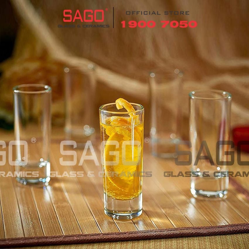 Ocean P03010 - Ly Thủy Tinh Ocean San Marino Shot 65ml – Gốm Sứ Thủy Tinh Sài Gòn