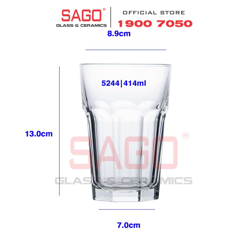 LIBBEY 15244 - Ly Thủy Tinh Cường Lực Libbey Gibraltar Beverage DuraTu ...