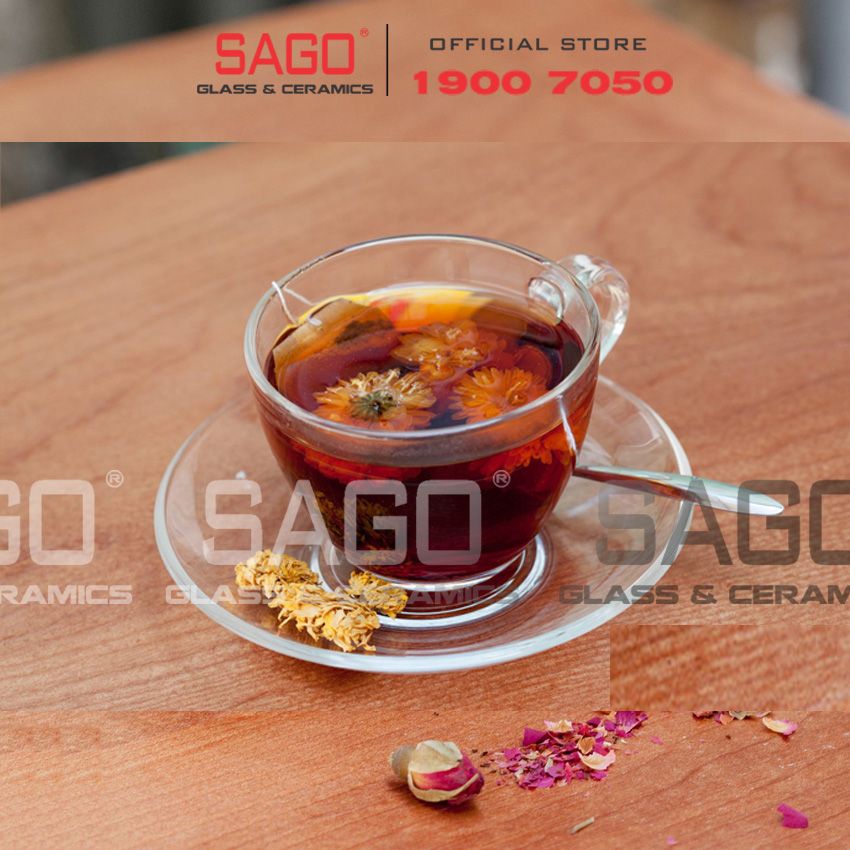 Union 310/325 - Bộ Tách Union Cosmo Tea Cup Glass 220ml | Thủy Tinh ...