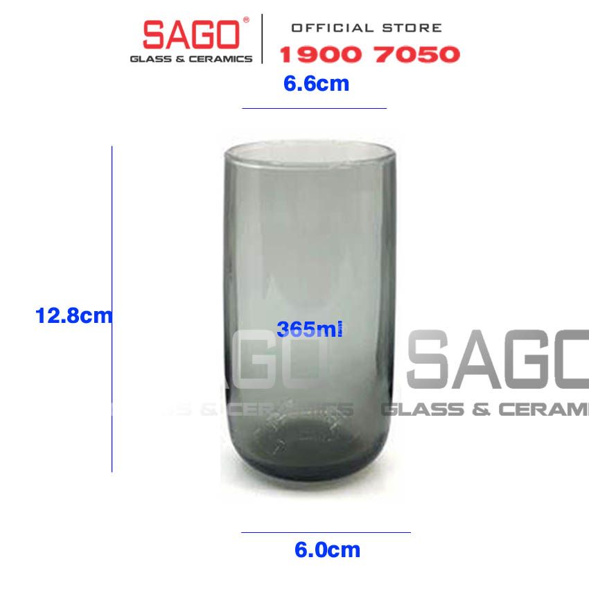 Pasabahce 420805 - Ly Thủy Tinh Pasabahce Iconic Grey SodaLime Tumber – Gốm Sứ Thủy Tinh Sài Gòn