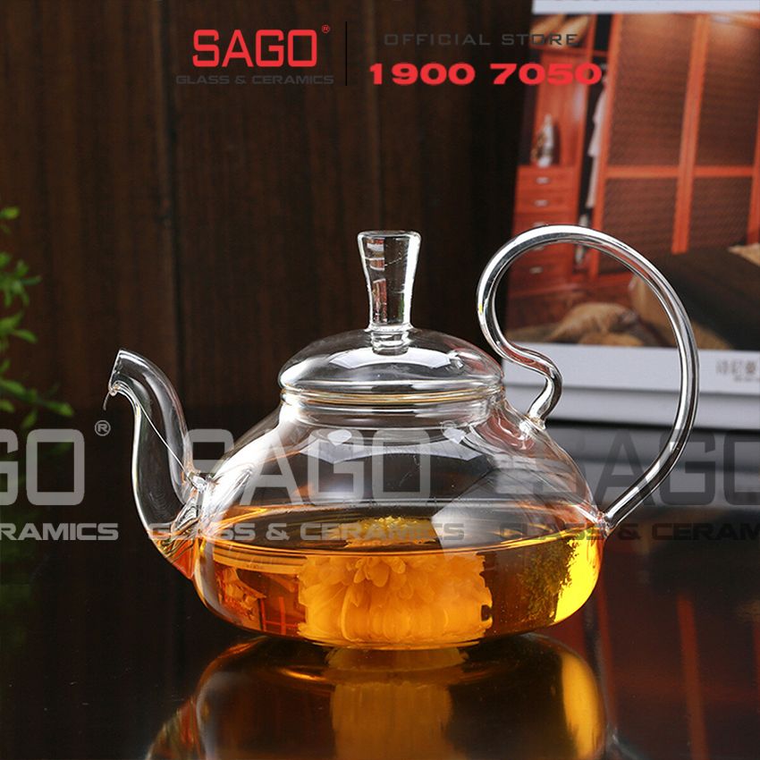 Wilmax England 888816/A - Bình Trà Thủy Tinh Wilmax Thermo Tea Pot – Gốm Sứ Thủy Tinh Sài Gòn