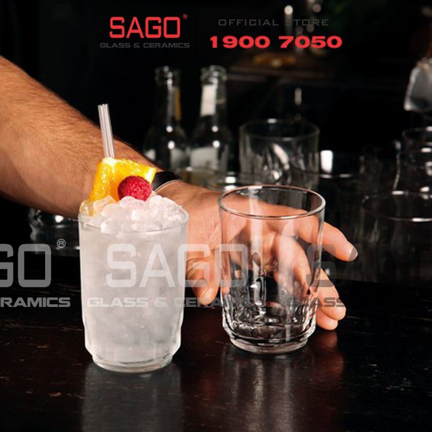DURALEX D1018A - Ly Thủy Tinh Cường Lực Duralex Hilal Rock Glass 255ml – Gốm Sứ Thủy Tinh Sài Gòn