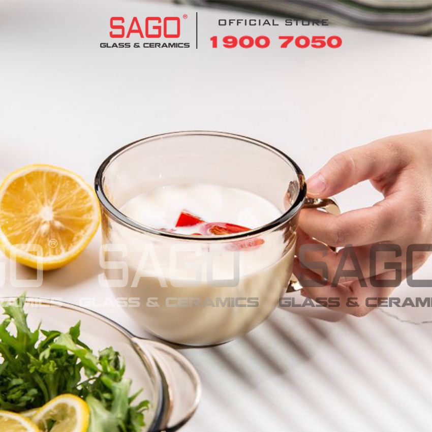 Deli ZB322S - Ly Thủy Tinh Deli Cup Mug Amber Glass 440ml | Thủy Tinh ...