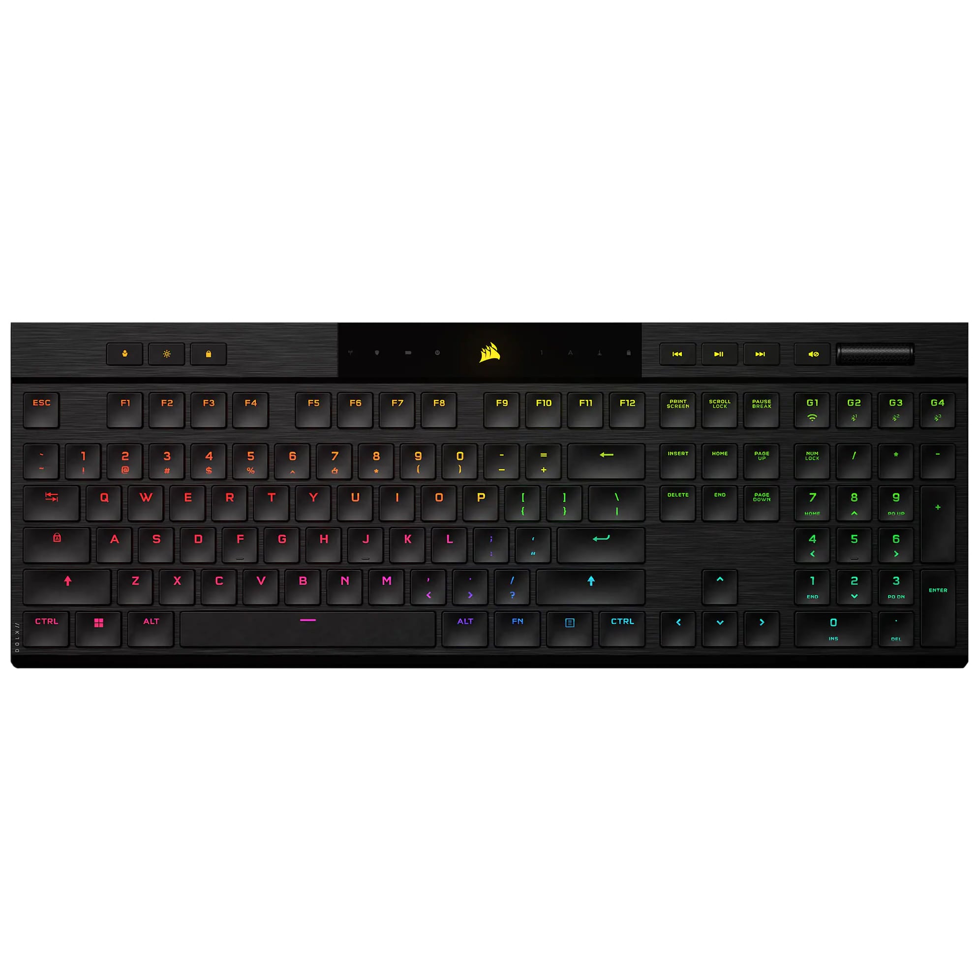 Bàn phím Corsair K100 AIR WIRELESS RGB Ultra-Thin - CHERRY MX Ultra Lo