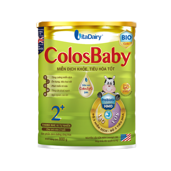 Sữa bột ColosBaby Bio Gold 2 + 800g – VitaDairy Official