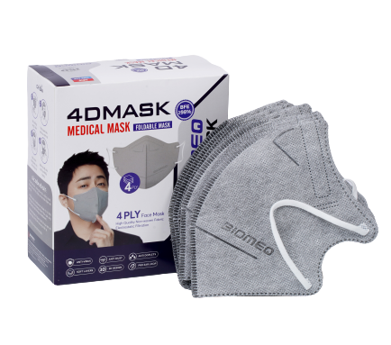 Khẩu trang 4 lớp Biomeq 4D Mask - Biomeq Shop