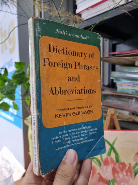 DICTIONARY OF FOREIGN PHRASES AND ABBREVIATIONS - Kevin Guinagh – Momo ...