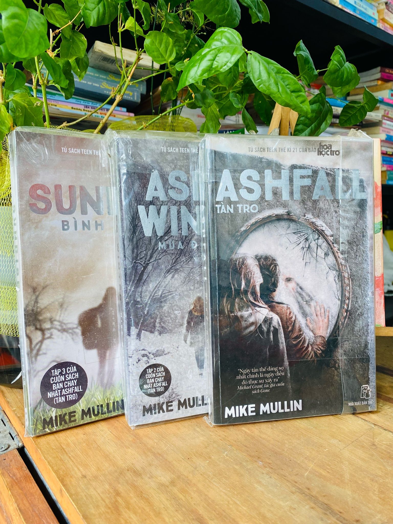 Bộ ba tập Tàn tro + Mùa đông xám + Bình minh - Mike Mullin – Momo Bookstore