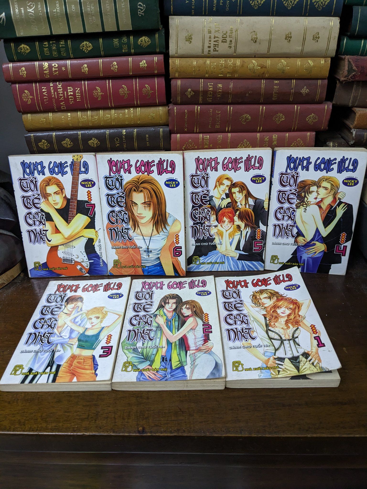 Truyện tranh Tuổi Trẻ Cuồng Nhiệt - Nicky Lee – Momo Bookstore